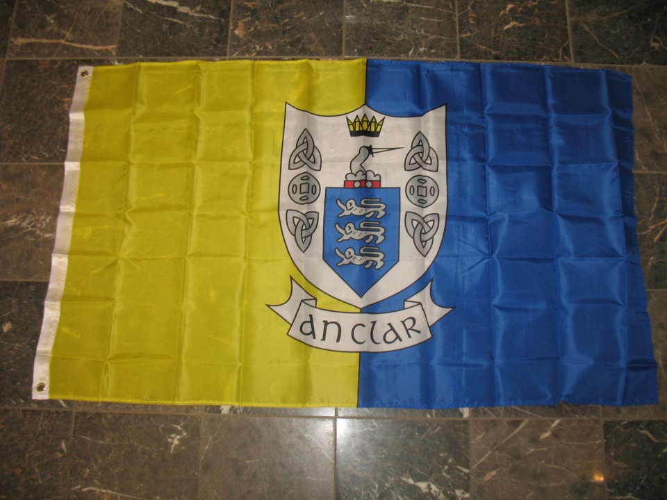 3x5 Clare County Ireland Irish Flag 3'x5' Banner Brass Grommets 100D | eBay