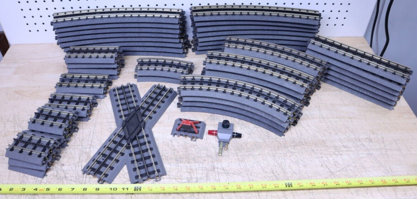 Nice Lot Of 55 Sections Of MTH Rail-King Real-Trax O Gauge Track ...