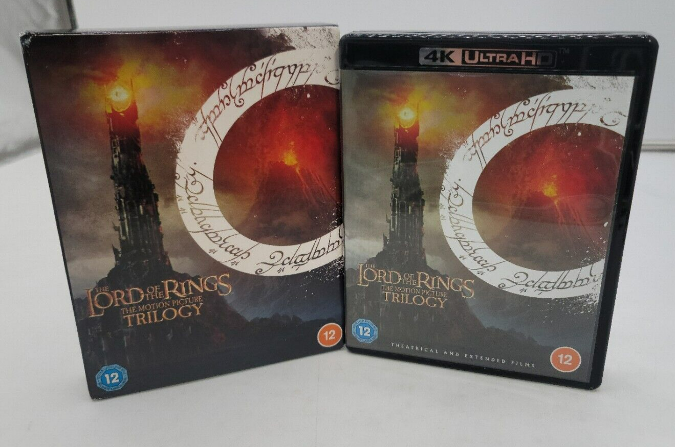 The Lord of the Rings Trilogy (4K UHD) Theatrical & Extended Films ...