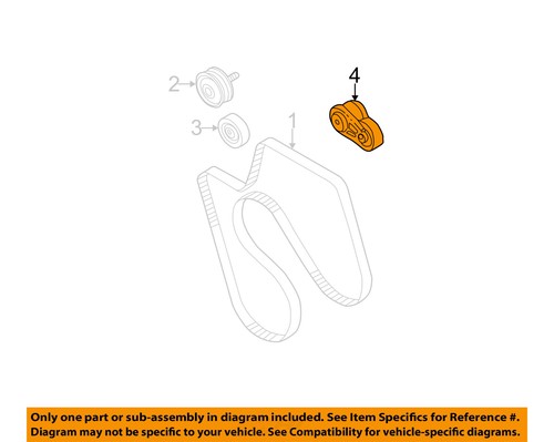 GM OEM-Serpentine Fan Belt Tensioner 97300857 | eBay