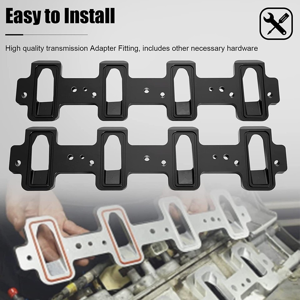 LS1 Cathedral Port Cylinder Head to LS3 LSA ZL1 CTS-V Intake Manifold ...