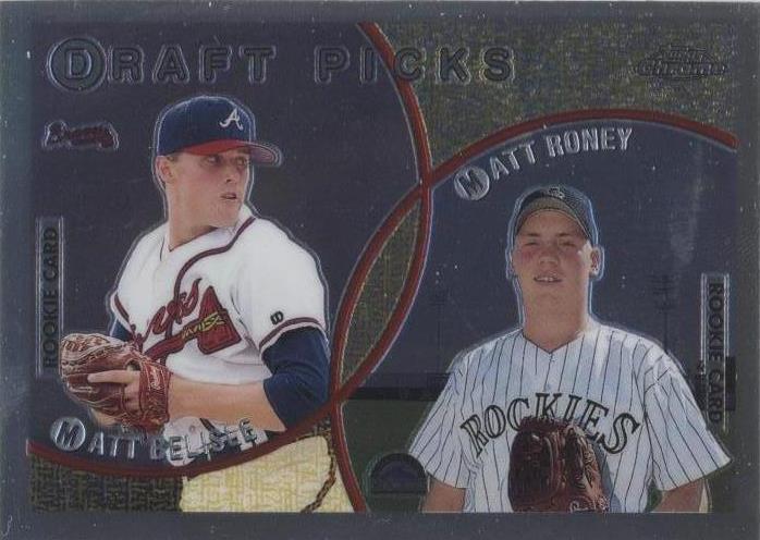 1999 Topps Chrome - Draft Picks Matt Belisle, Matt Roney #438 (RC) for ...