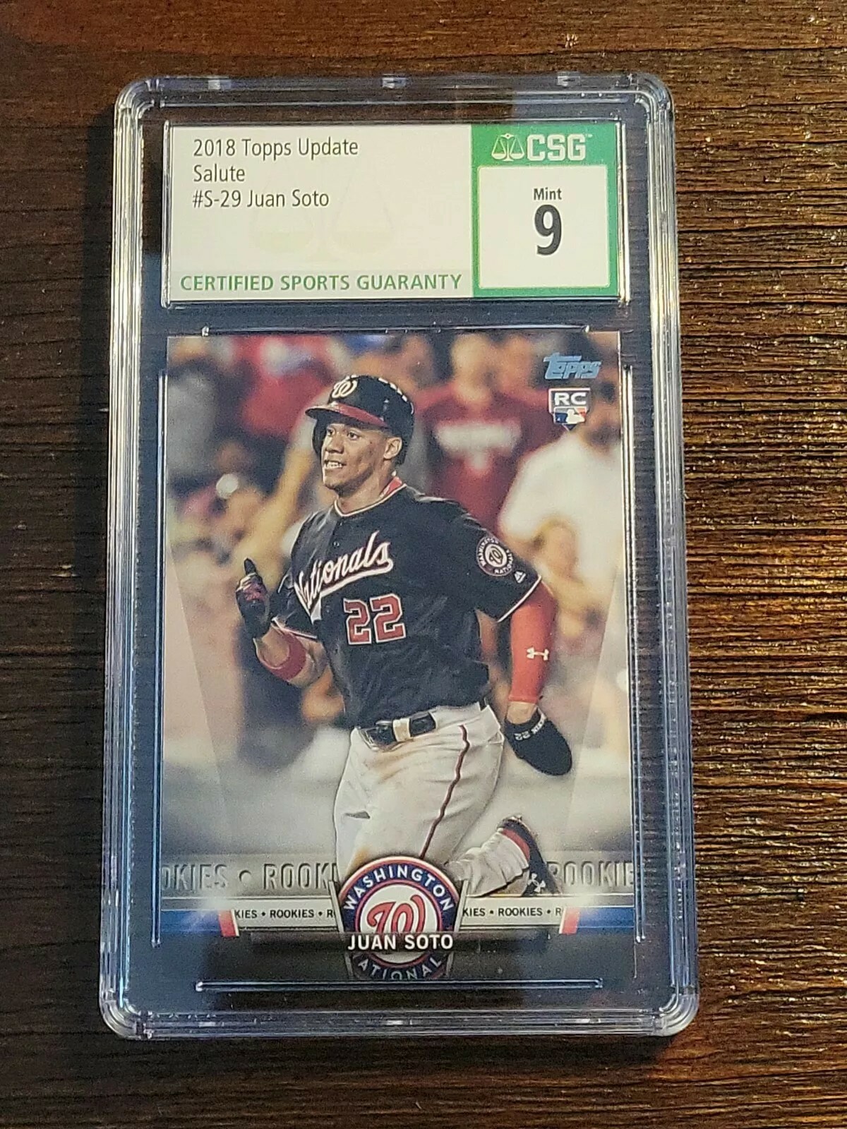 2018 Topps Update Series - Salute Rookies Juan Soto #S-29 (RC) for sale ...