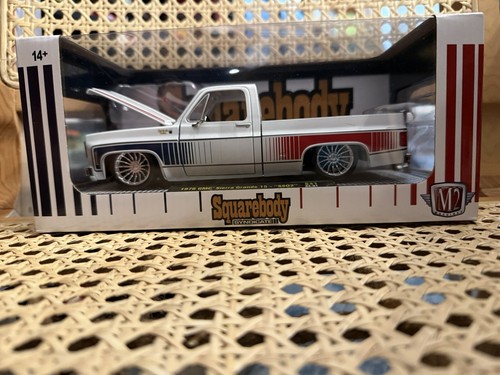 M2 MACHINES 1/24 SQUARE BODY SYNDICATE 1976 GMC SIERRA GRAND 15 SS02 ...