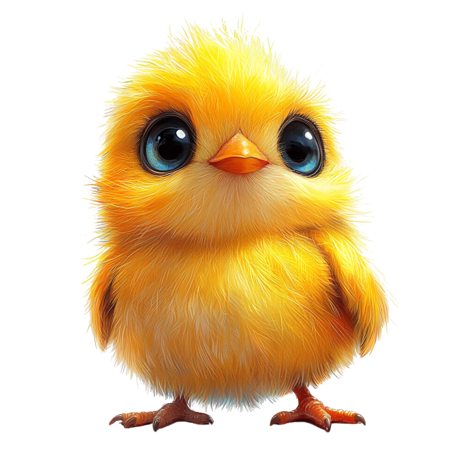 3X 9X9 cm Car Sticker Yellow Chick Sticker Weatherproof Vinyl Sticker ...