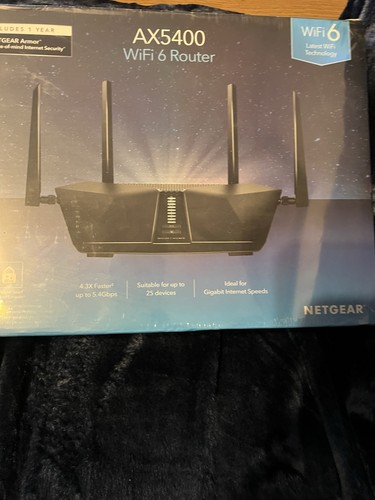 netgear ax5400 wifi router new unopened box | eBay