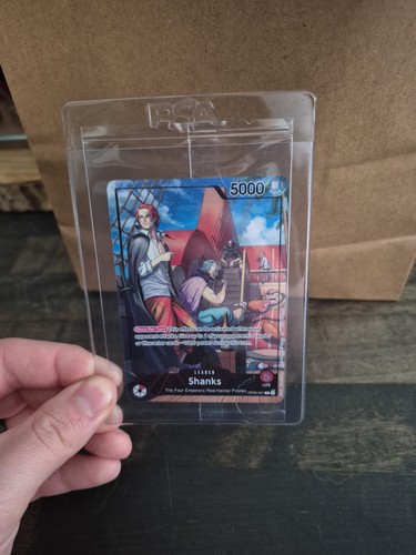 One Piece TCG Shanks Leader Alt Art OP09-001 PSA | eBay