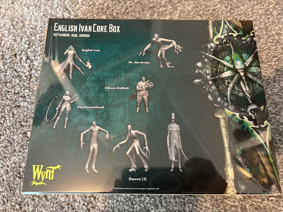 Wyrd Games Malifaux English Ivan Core Box (new, sealed in box) | eBay UK