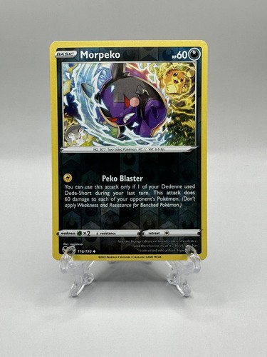 🔥Pokémon TCG-Morpeko-116/195-Reverse Holo-Silver Tempest-M/NM!Pack ...