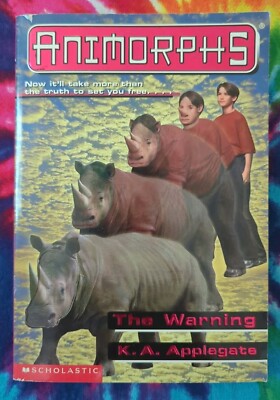 The Warning #16 ANIMORPHS (K.A. Applegate, 1998) Paperback Book ...