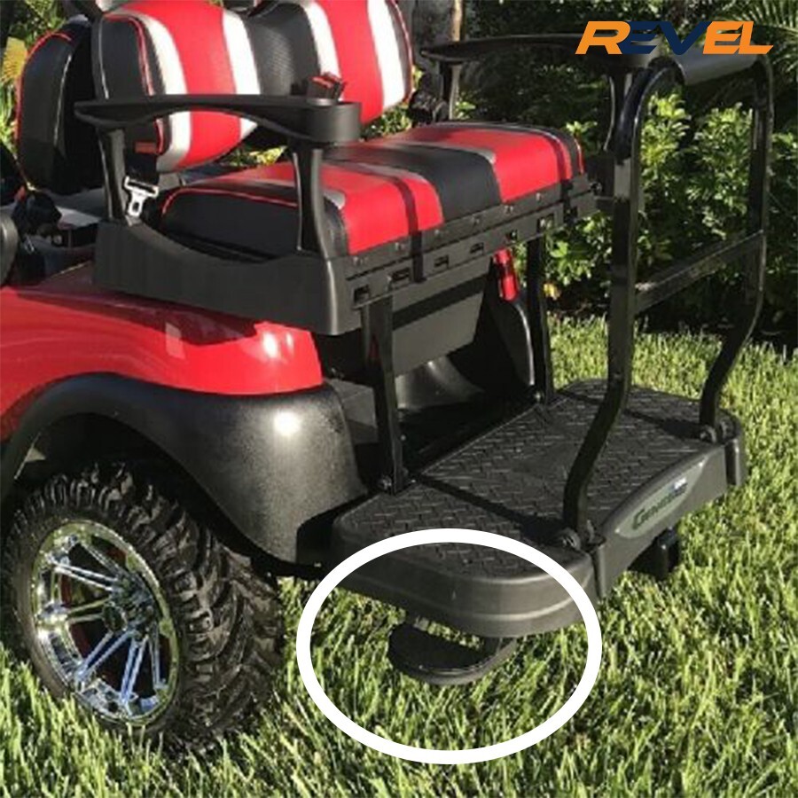 MadJax Rear Seat Side Step for MadJax Genesis 250/300 Golf Cart Rear ...