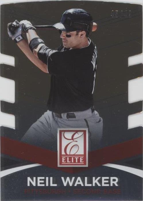 2015 Panini Donruss - Elite Neil Walker #22 Status Gold Die-Cut /49 for ...