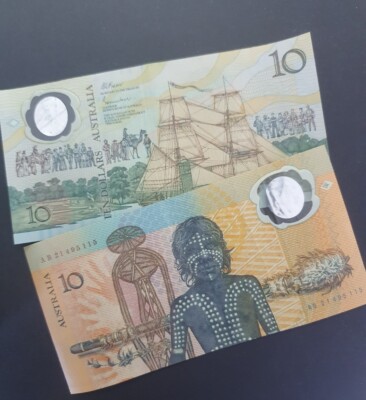 1988 Bicentenary Johnston/Fraser $10 x 1 Australia First Polymer ...