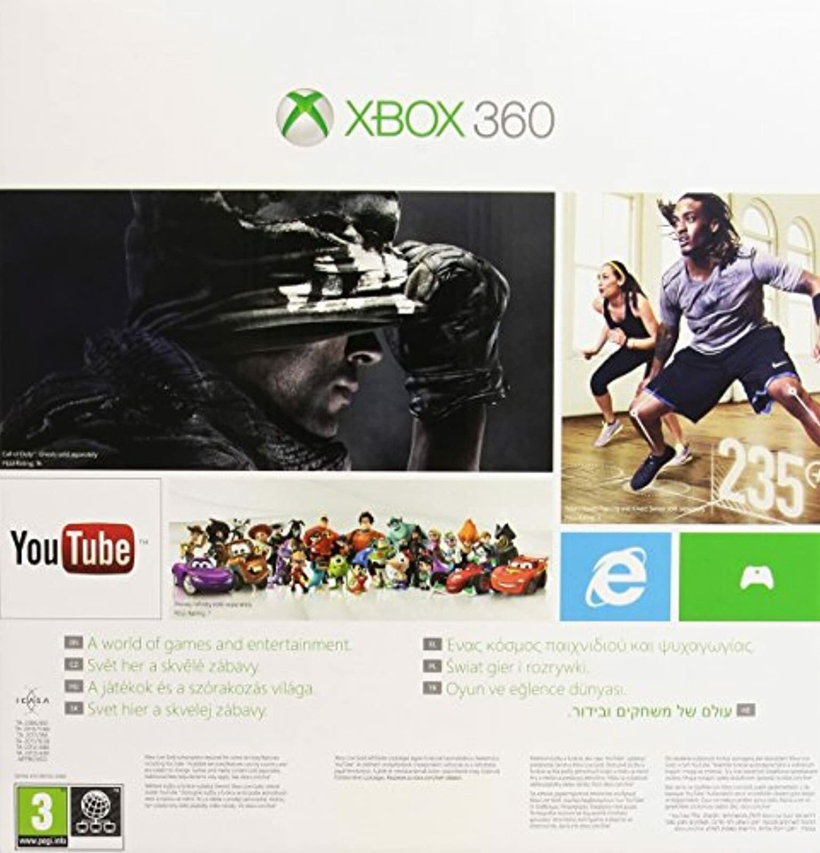 Microsoft Xbox 360 E Model 500GB Console Very Good 6Z | eBay