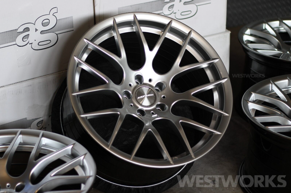 19" AG M359 Wheel Set fits BMW M3 19x11 19x10 E90 E92 E93 Extra Wide R-Forged | eBay