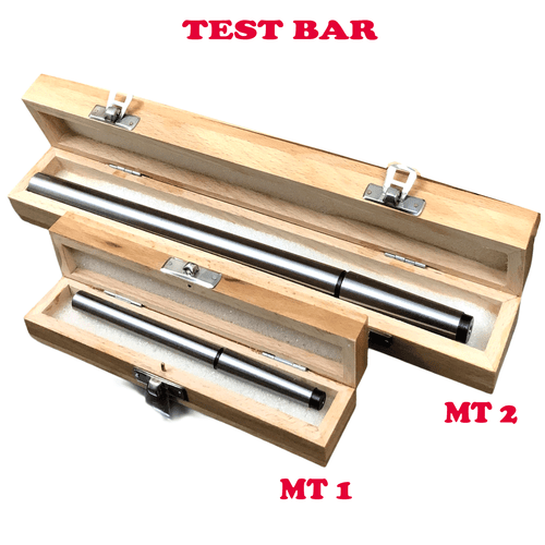 New Lathe Alignment Test Bar 2Pcs Set MT2 MT3 Mandrel EN31 AlloySteel ...