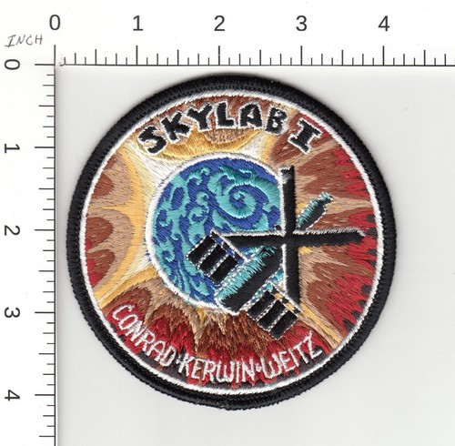 NASA SKYLAB I CONRAD-KERWIN-WEITZ SPACE STATION COLLECTIBLE EMBROIDERED PATCH | eBay