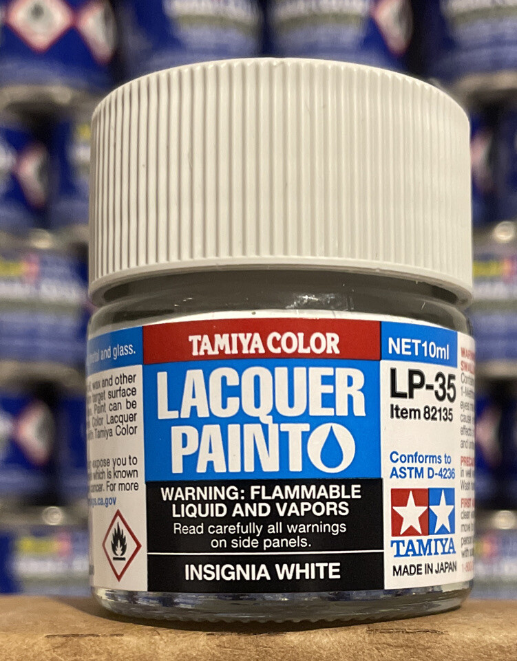 Tamiya Color lacquer color LP-35, Insignia White. | eBay