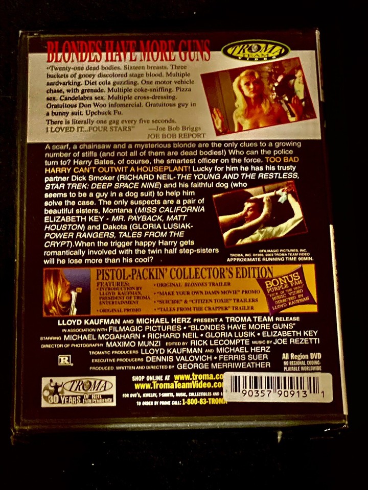 10 Troma DVD Lot! Produce Your Own Damn Movie!, Shark + More!!! NEW ...