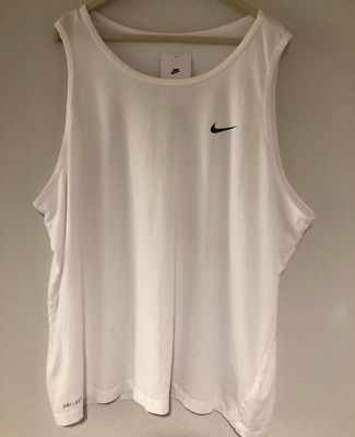 Nike Sportswear EMB Futura Tank Top Size 2XL Style BQ1260-100 Cotton ...
