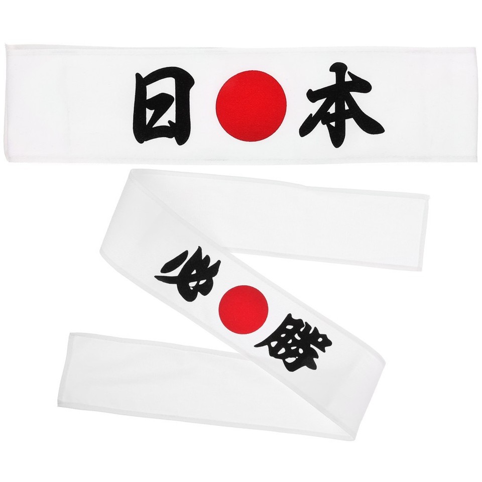 2 Pcs Sushi Chef Headwear Karate Headband Man Hair Bandana Cooking ...