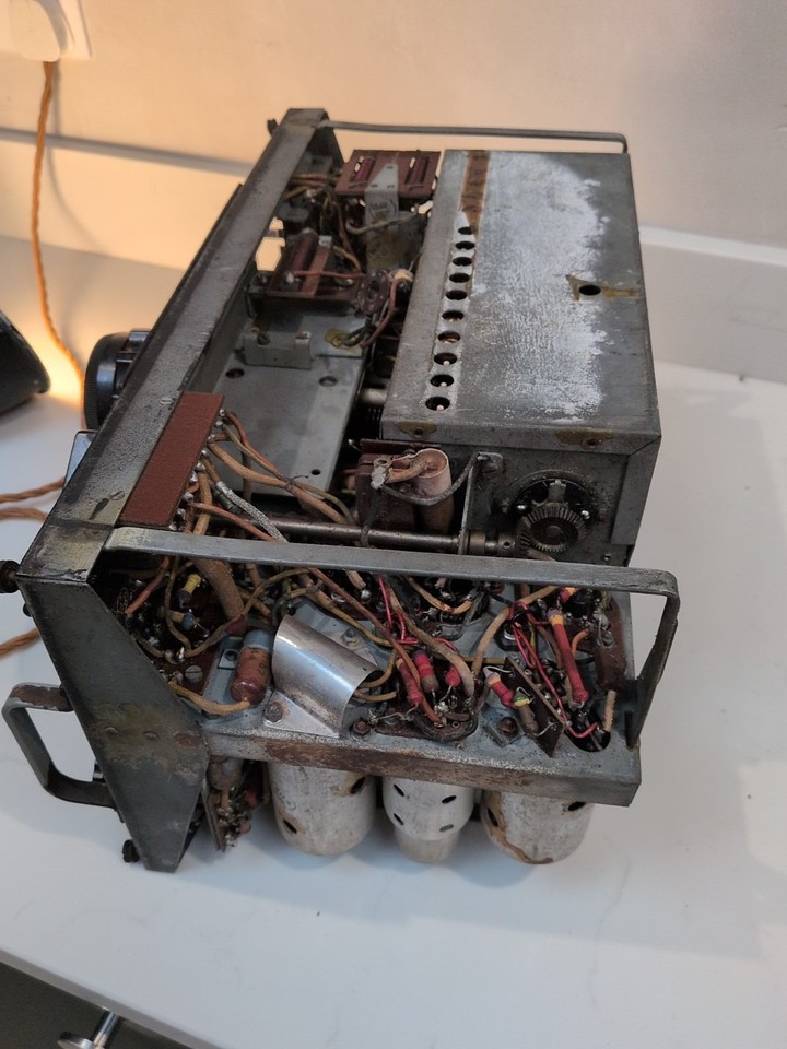 Genuine WW2 Marconi R1155 RAF Lancaster Aircraft Communications Radio ...