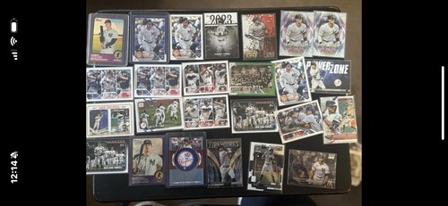 AARON JUDGE - 36 card lot Refractors Color Inserts Parallels Mint ...