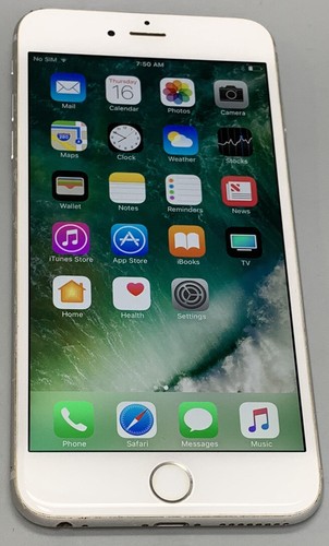Apple iPhone 6s A1688/A1633 32GB Silver Unlocked Fair -See Photo ...