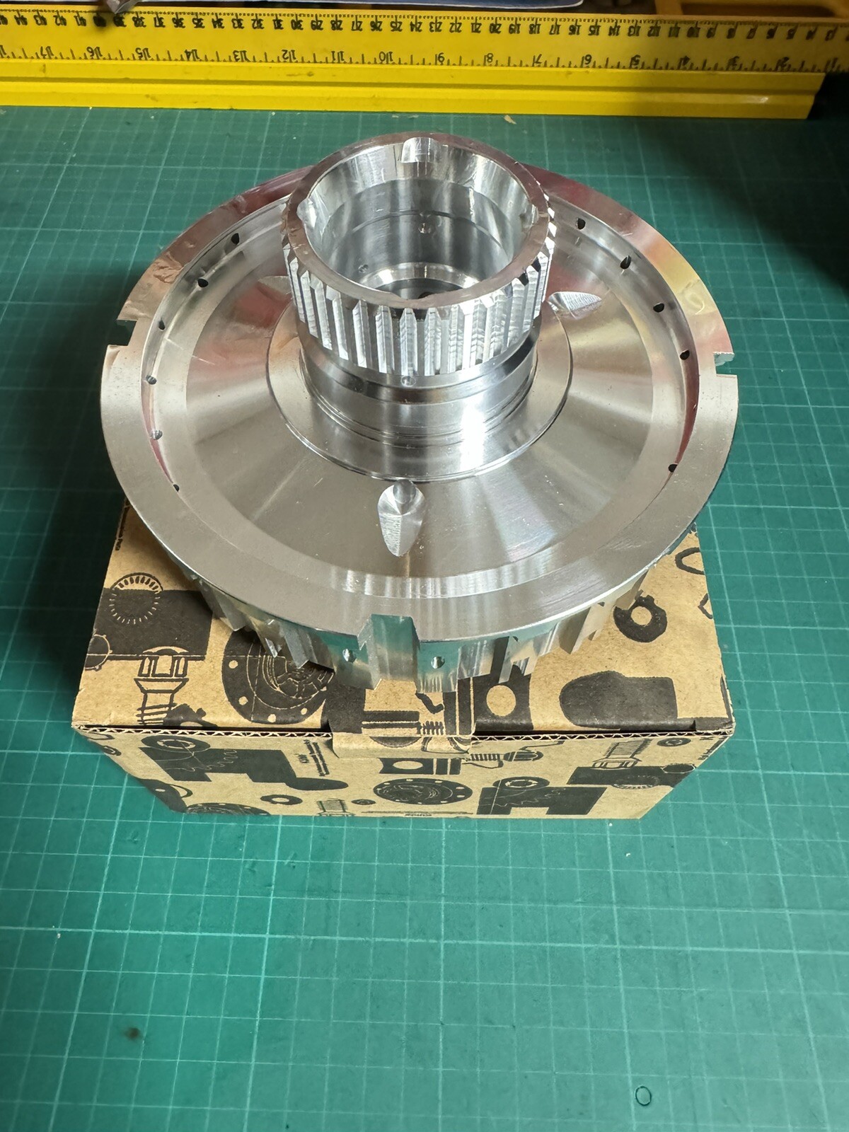 Extended Capacity Heavy Duty ZF 8HP70 E-Hub 38 Splines Billet 7075-T6 | eBay