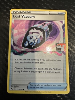 Pokemon TCG Lost Vacuum Prize Pack Series Stamped Holo 135/159 NM Free ...