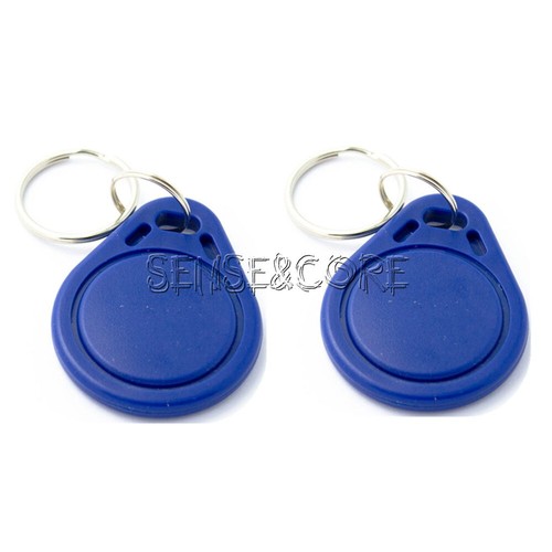 200PCS 13.56MHz RFID IC Keyfobs Key Tags Token NFC TAG Keychain For ...