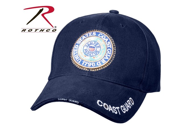 USCG US Coast Guard Ballcap Baseball Cap Navy Blue Low Profile Hat ...