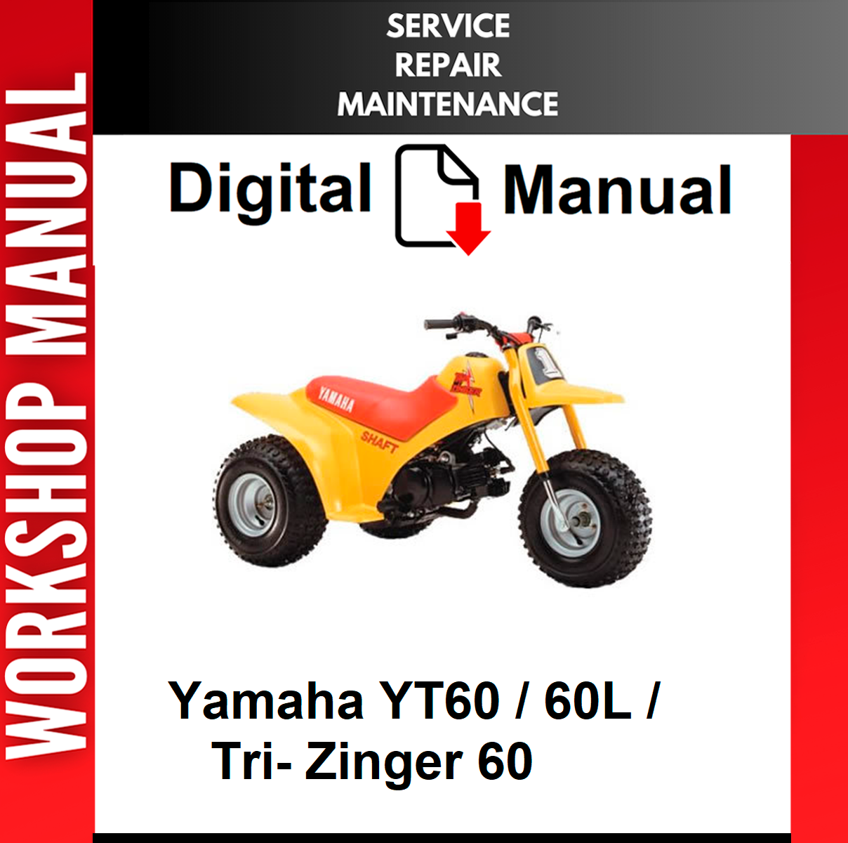YAMAHA YT60 60L TRI-Zinger 60 TRI ZINGER SERVICE REPAIR SHOP MANUAL | eBay