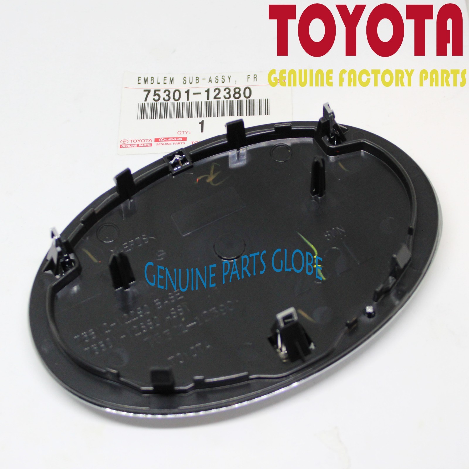 GENUINE OEM TOYOTA 2009-2013 COROLLA FRONT RADIATOR GRILLE EMBLEM 75301 ...
