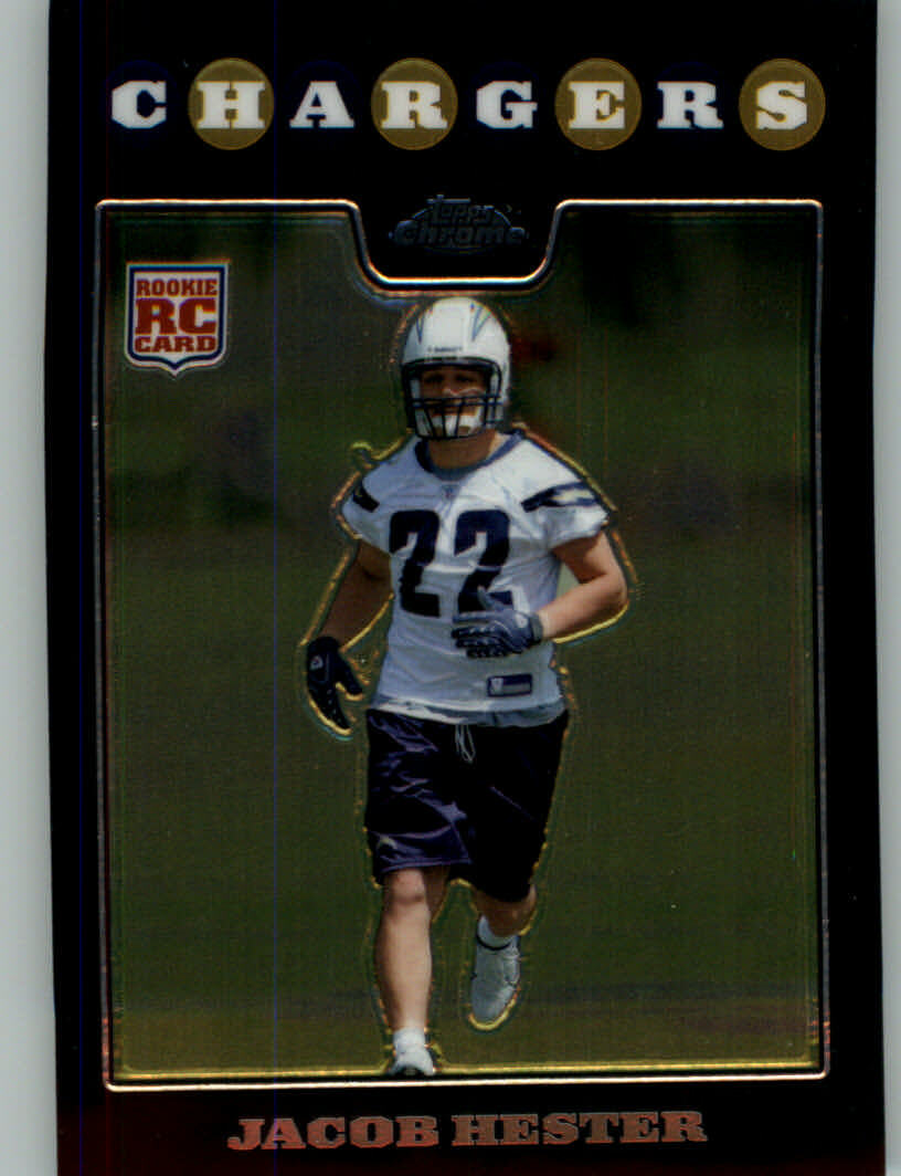 2008 Topps Chrome #TC227 Jacob Hester NM-MT RC Rookie | eBay