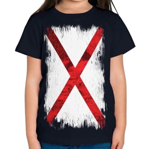 ALABAMA STATE GRUNGE FLAG KIDS T-SHIRT TEE TOP ALABAMIAN ALABAMAN GIFT ...