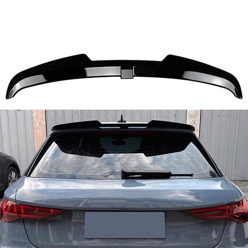Black Rear Trunk Spoiler Lip Roof Lid For Audi A3 8Y Sportback 2020 ...