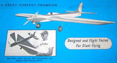 McFarland's RUFFY PLAN + CONSTRUCTION ARTICLE for 50" UC Stunt Model ...