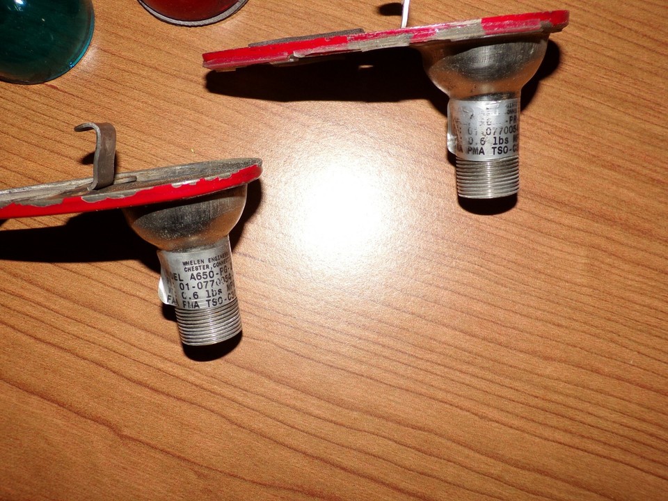 Whelen NAV Lights Green & Red Lens 01-0770054-01 | eBay