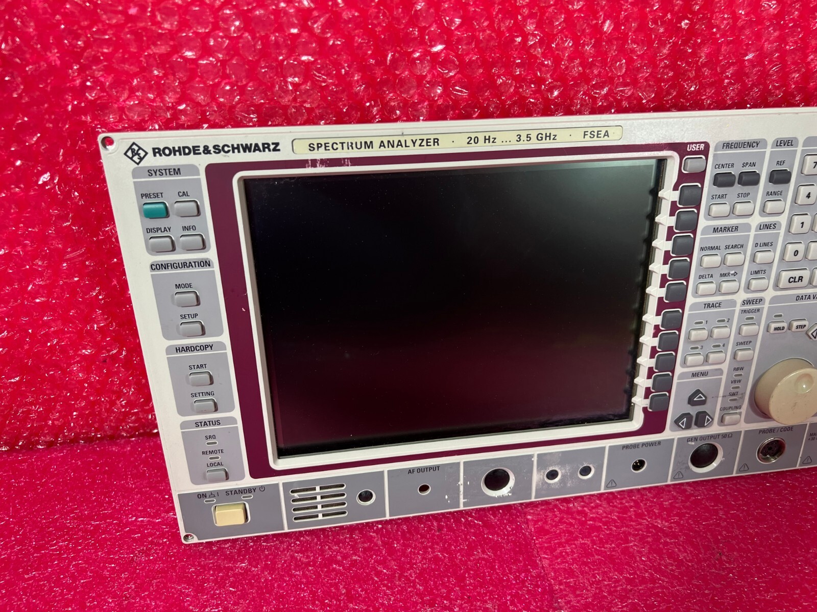 Rohde & Schwarz FSEA Spectrum Analyzer 20Hz-3.5GHz 1065.6000 30 | eBay