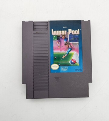 Lunar Pool - Authentic Nintendo NES Game - Tested & Works 22909100018| eBay