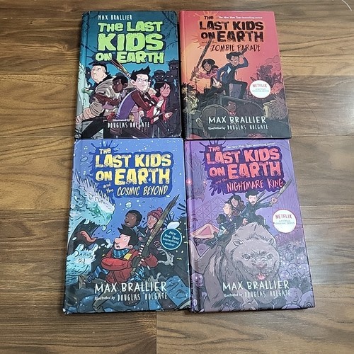 Lot of The Last Kids On Earth books 1-4 HC Max Brallier Children's ...