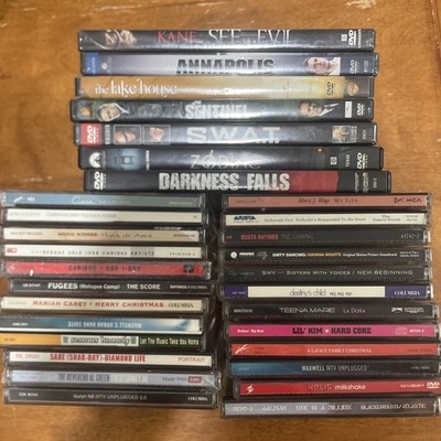 CD & DVD Lot Of Movies And Music (7 DVDs And 24 CDs) | eBay