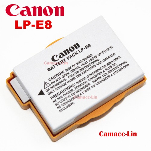 Canon LP-E8 Battery for Canon EOS Rebel T2i T3i T4i T5i 700D 600D 650D ...