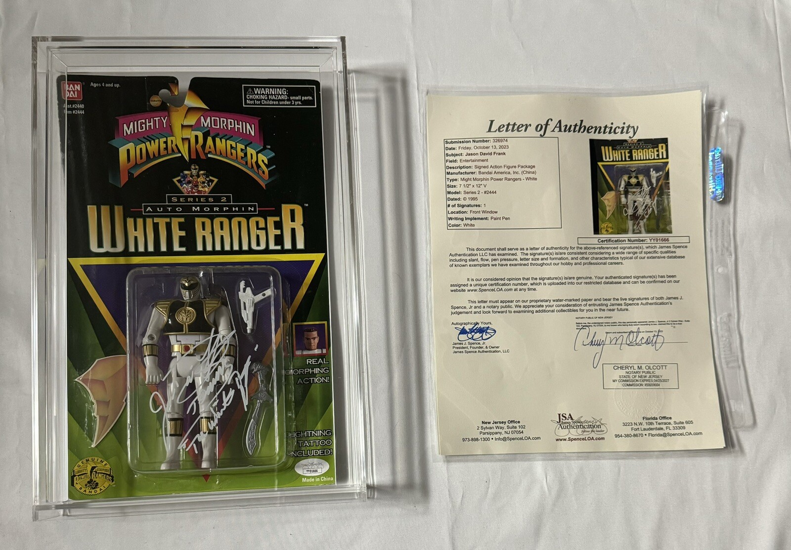 Ultra Rare Power Rangers Mighty Morphin Autographed Figures Series 1 ...