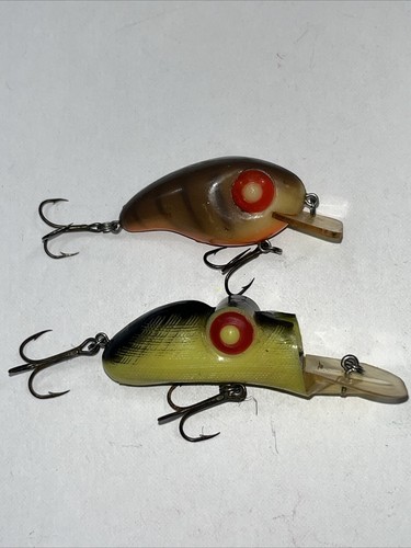 Vintage (2) Rabble Rouser Lures RA-9 Yellow & Deep Baby Ashley By Doug ...