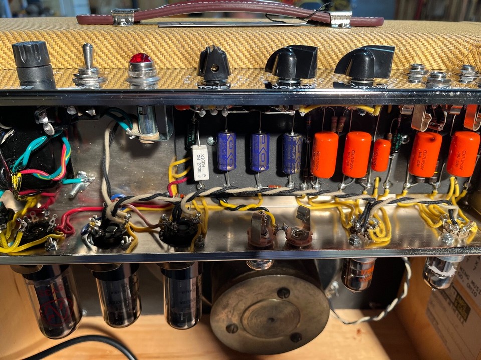 New Lightning Tweed Deluxe Hand Wired Amp 5E3 | eBay