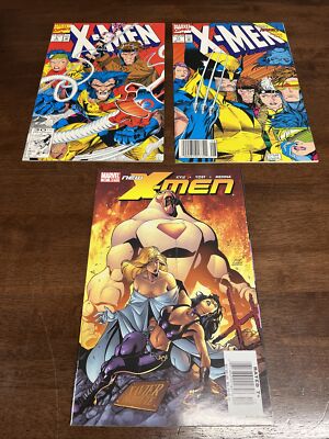 Marvel Comics X-Men Vol 2 Lot 4, 11, 31 1st App Omega Red, Kimura SC067 ...