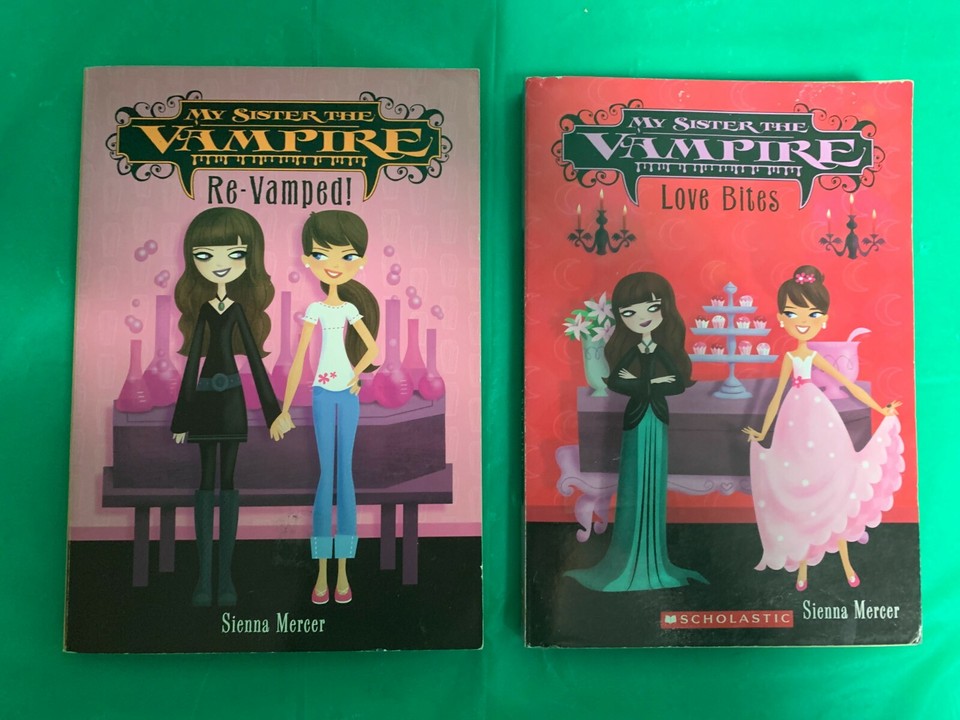 Vampire Sister lot of 6 books by Sienna Mercer- Switched/Love Bites ...