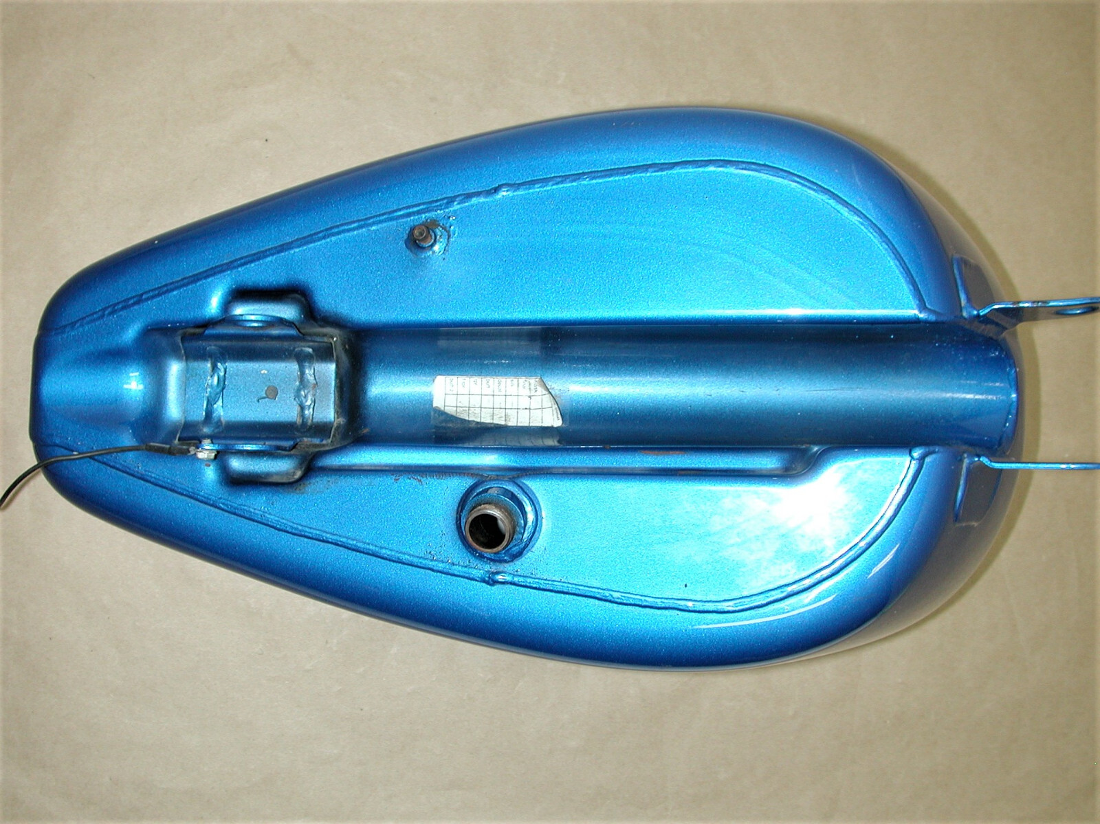 HARLEY DAVIDSON Sportster XL883 OEM 3.3 Gallon Carburetor Fuel Gas Tank ...